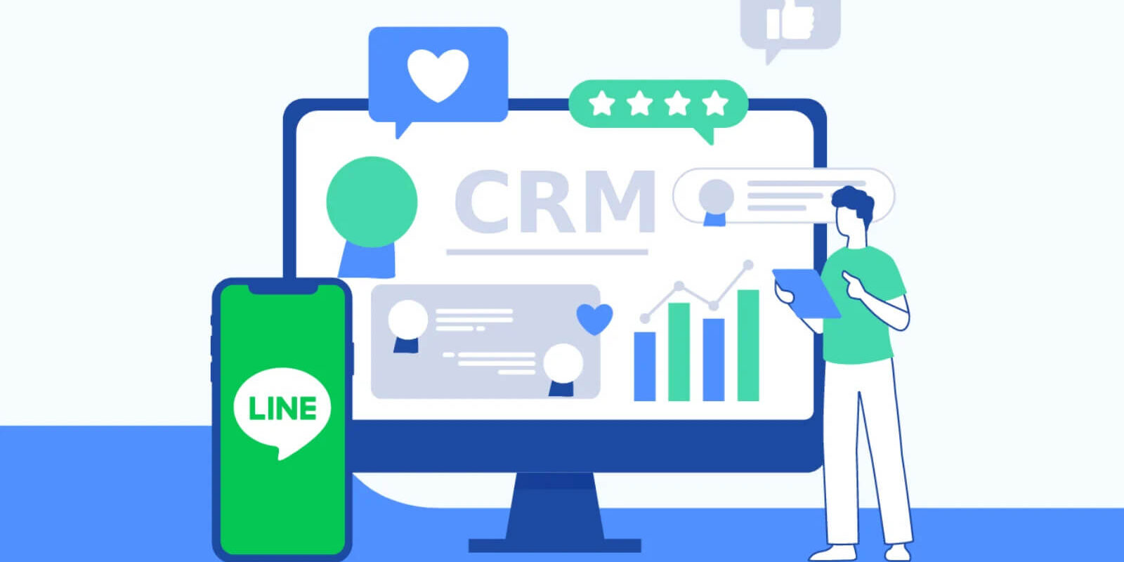 【好文分享】秒懂 LINE CRM、一般 CRM 比較與優勢，啟動深度會員經營